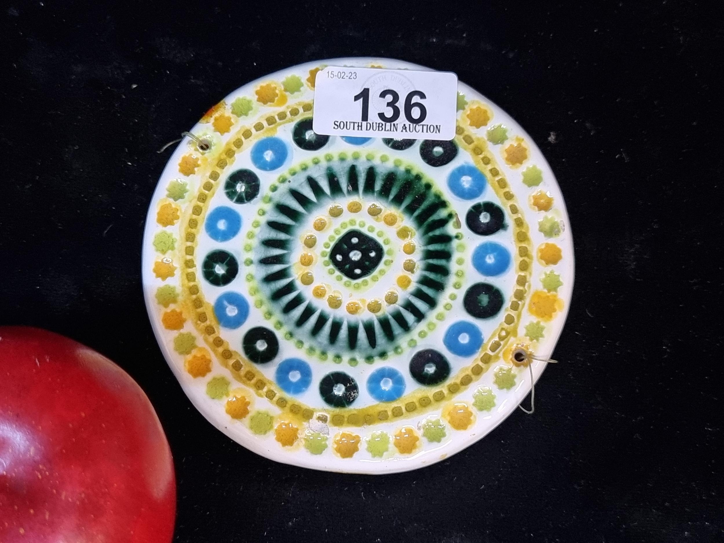 John Ffrench | A very charming wall hanging ornamental double sided ...