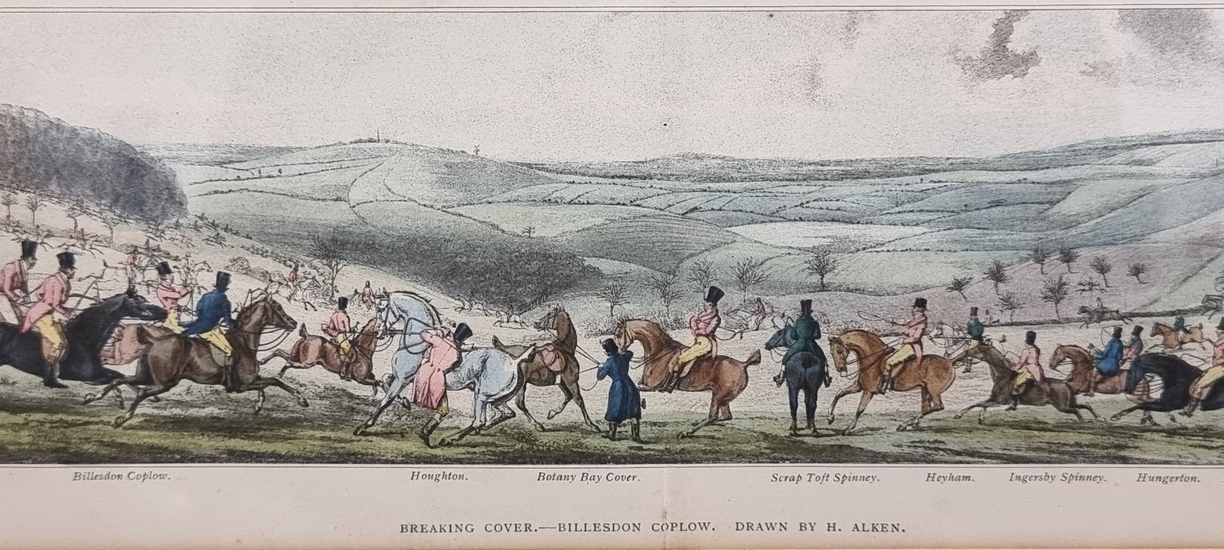 Henry Thomas Alken | A collection of four antique of hunting scenes ...