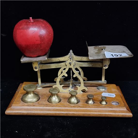 L. Stewart | A fabulous Victorian postal balance for the weighing of ...