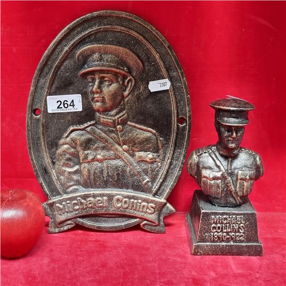 Michael Collins | A pair of heavy items commemorating General Michael ...
