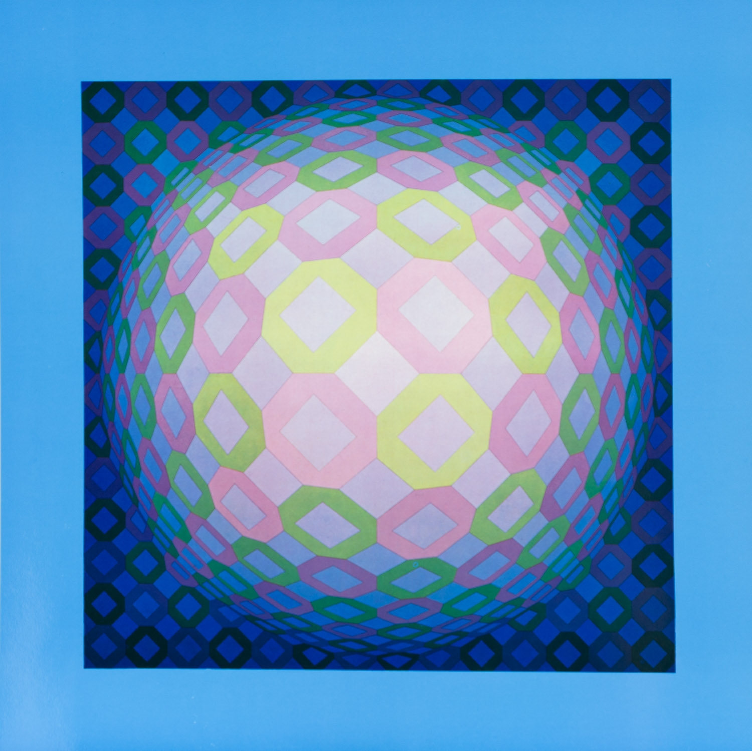 Victor Vasarely | Structures Universelles de L'octogone (1975) | MutualArt