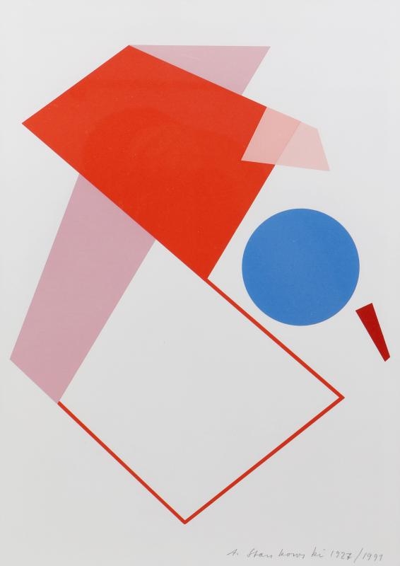 Anton Stankowski | Composition with lines and squares, 1984. (1906 ...