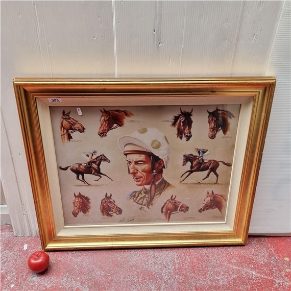 Gillian E. Hoare | A high quality print of the painting titled Lester ...