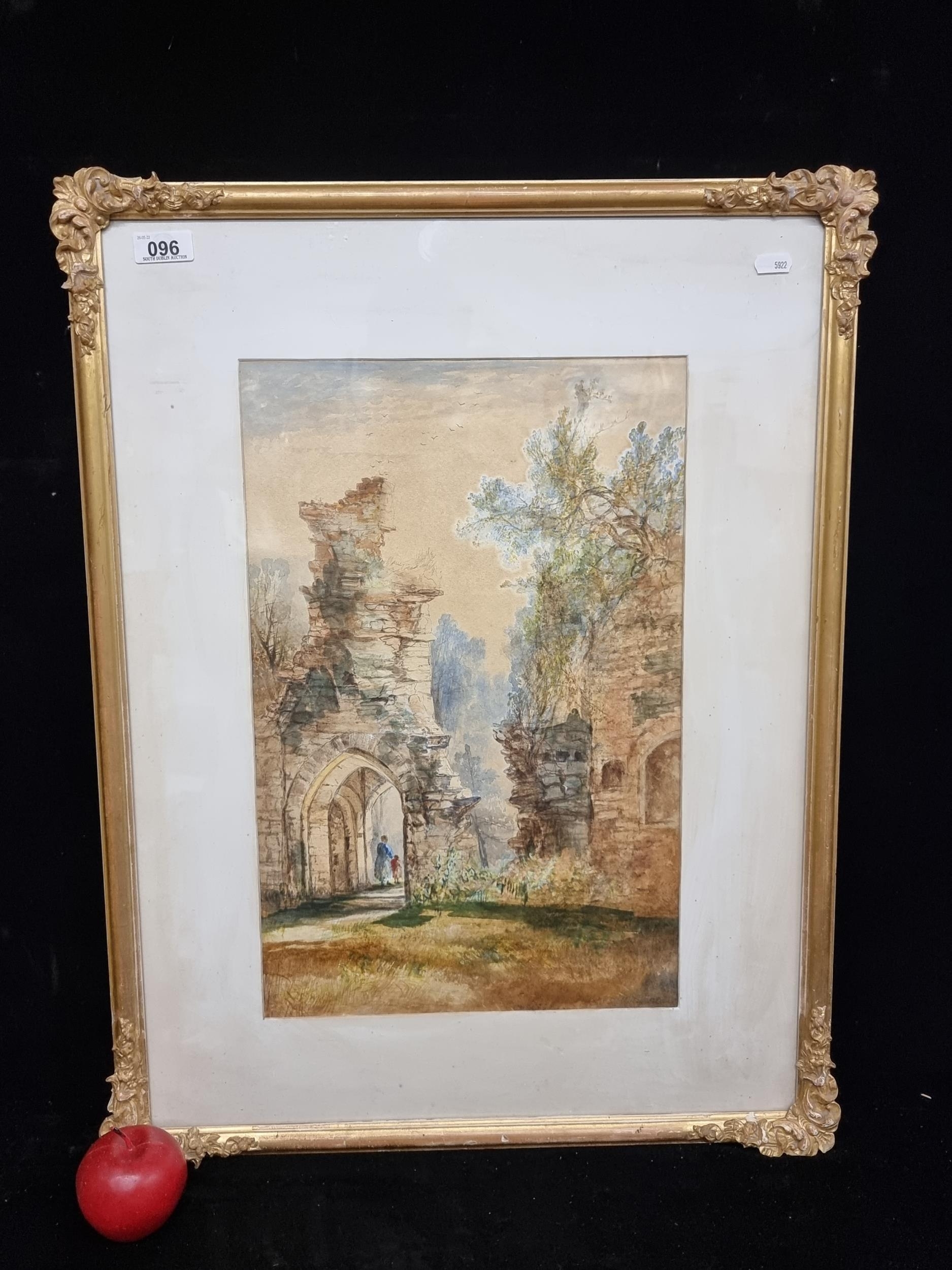 William Widgery | A stunning from theth century of Oakhampton Castle ...