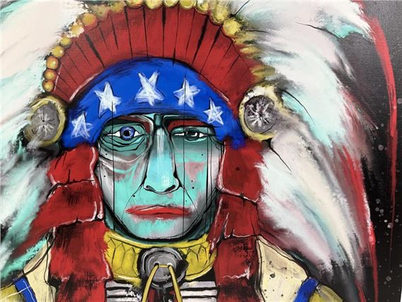 Rick Rowley | Rick Rowley Native American Print | MutualArt