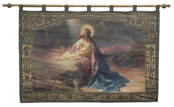 Heinrich Hofmann | Christ in the Garden of Gethsemane | MutualArt