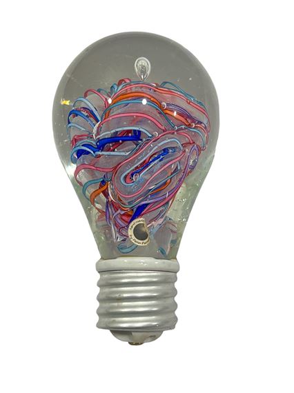 Peter Patterson | PETER PATTERSON Post Modern Blown Glass Light Bulb ...