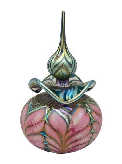 Daniel Lotton | DANIEL LOTTON 1990 Art Glass Perfume Bottle (1990 ...