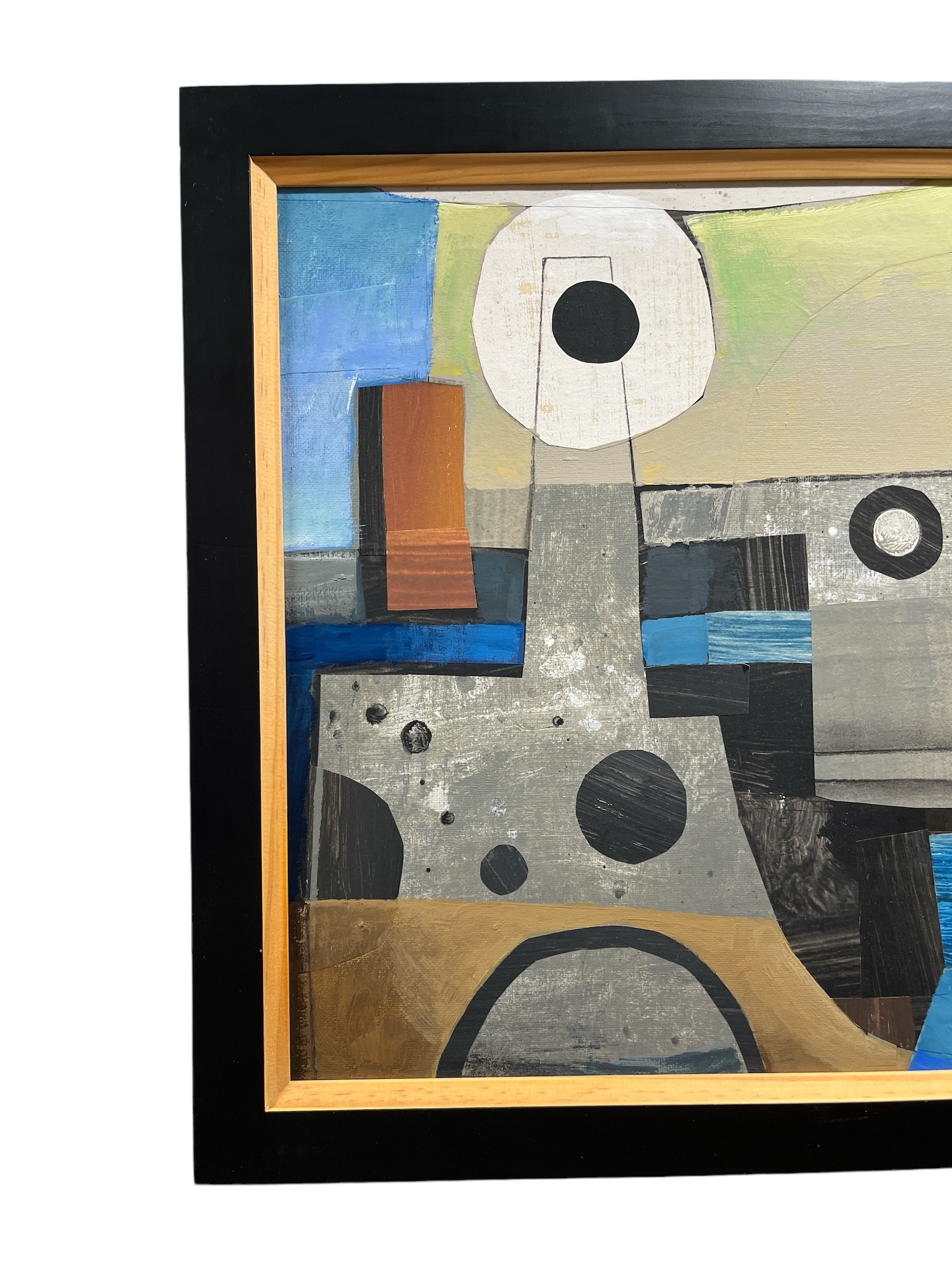 Brian Overley | BRIAN OVERLEY Abstract Oil on Board | MutualArt