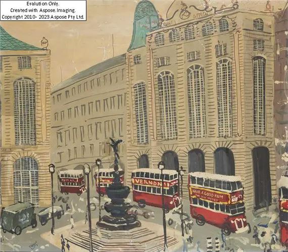 Paul Lucien Dessau | Piccadilly Circus | MutualArt