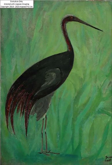 Joseph Hecht | Wading bird | MutualArt