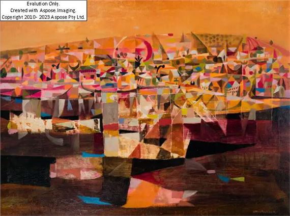 Donald Friend | Hill End Panorama (1915 - 1989) | MutualArt