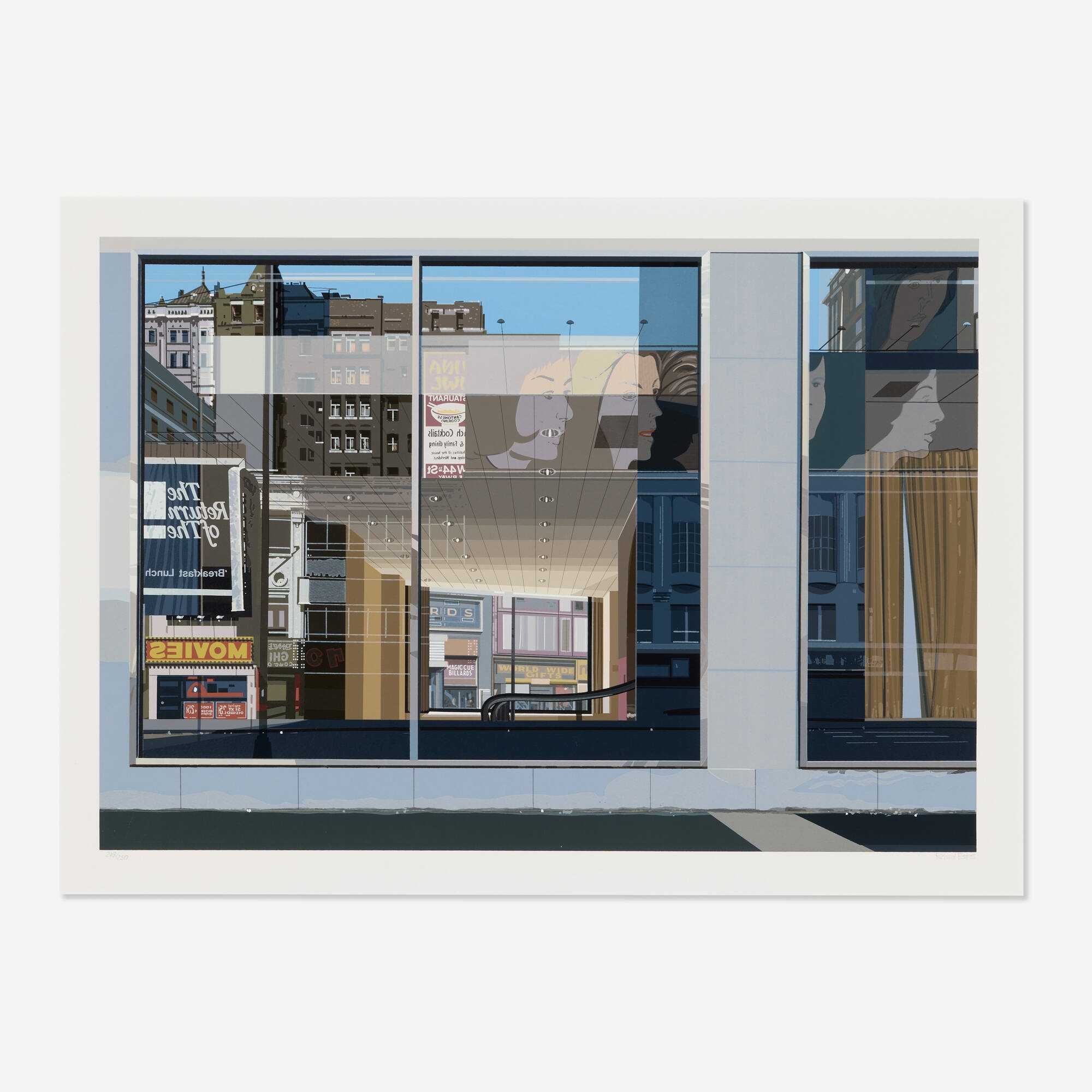 Richard Estes | The Brooklyn Bridge (1993) | MutualArt