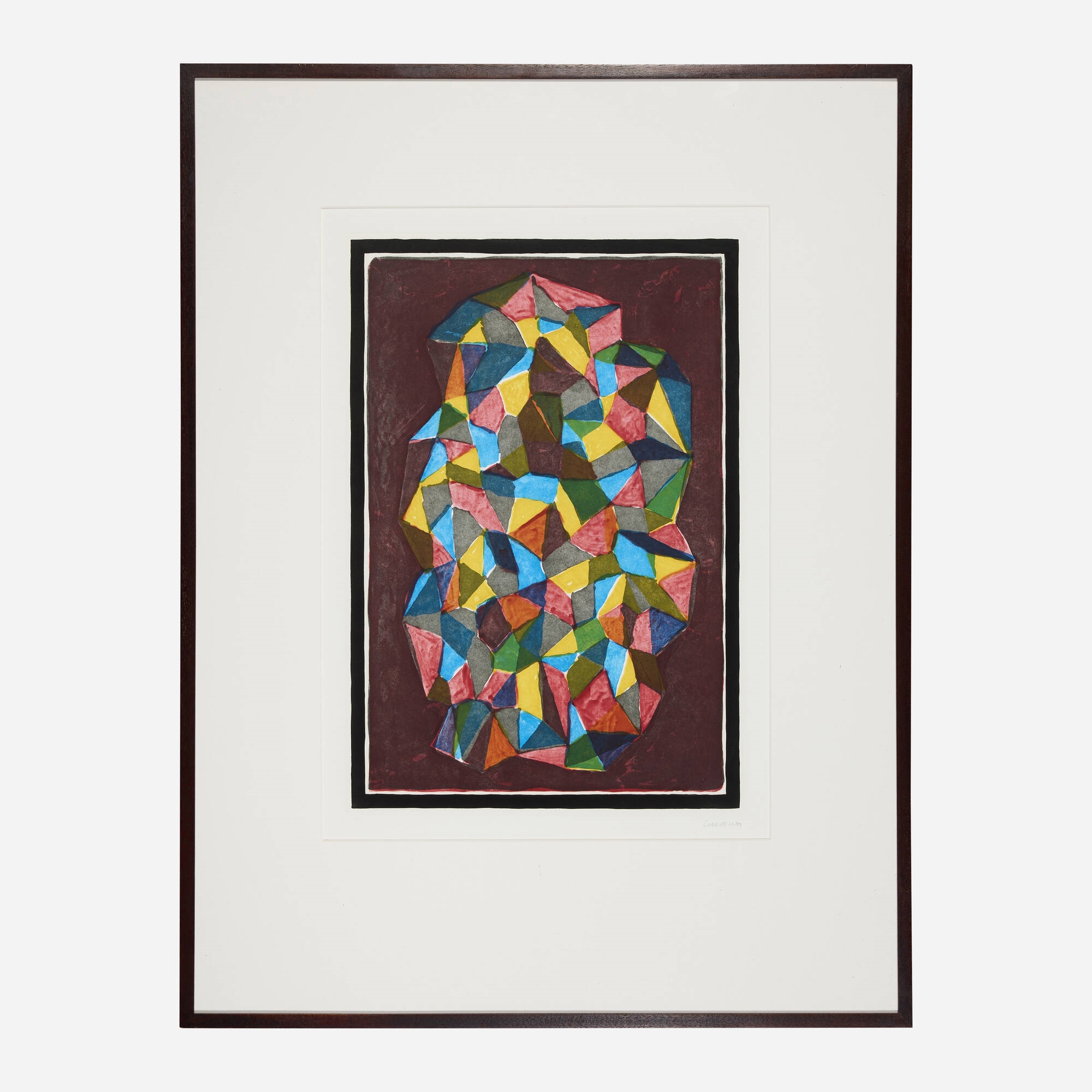 Sol LeWitt | Plate #01 (from the Complex Forms portfolio (1989) | MutualArt