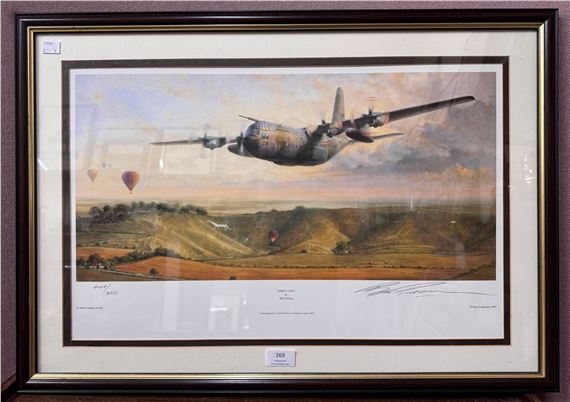 Bill Perring | Hercules and Squadron Salute | MutualArt