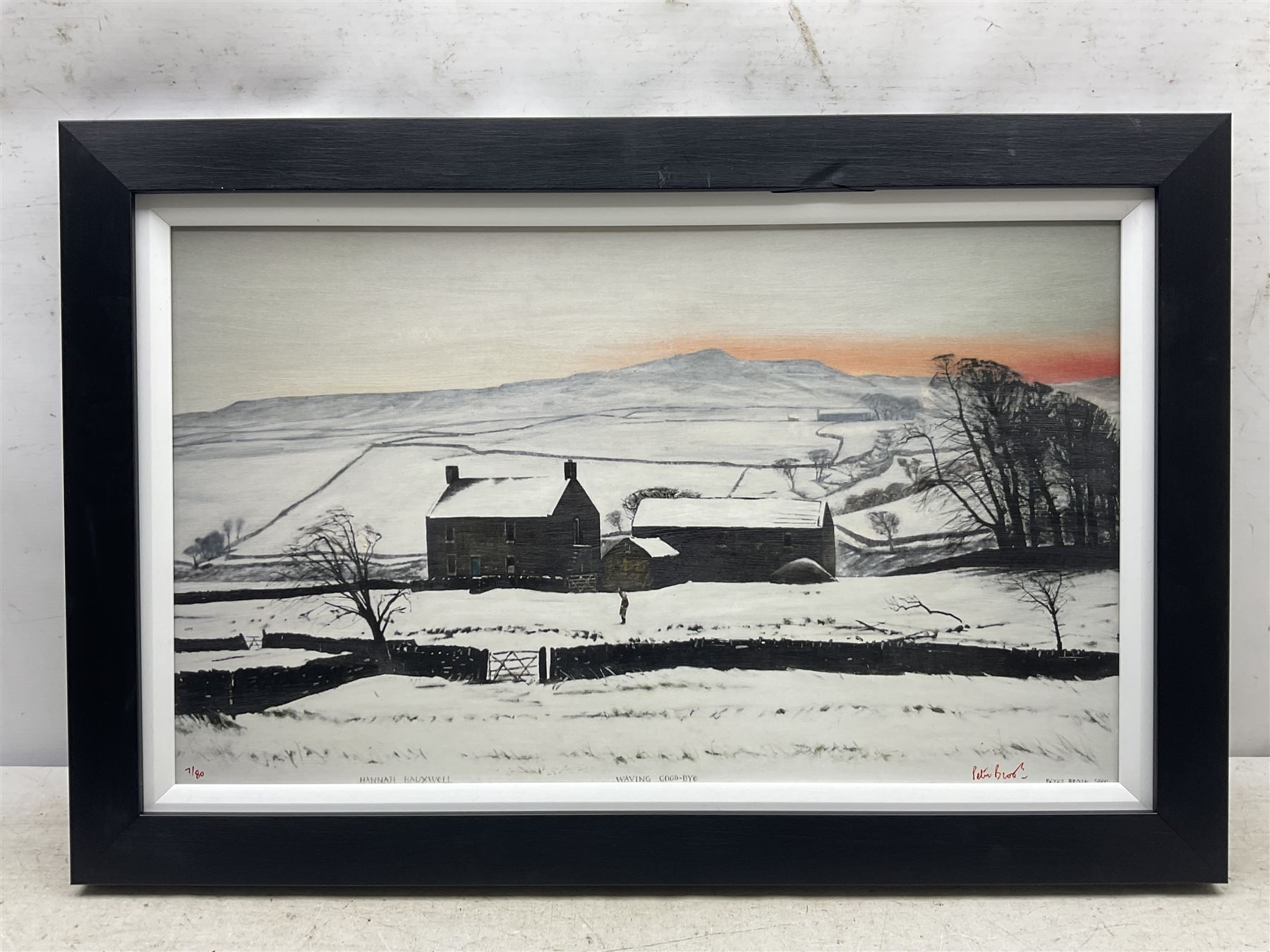 Peter Brook | 'Hannah Hauxwell Waving Goodbye' | MutualArt