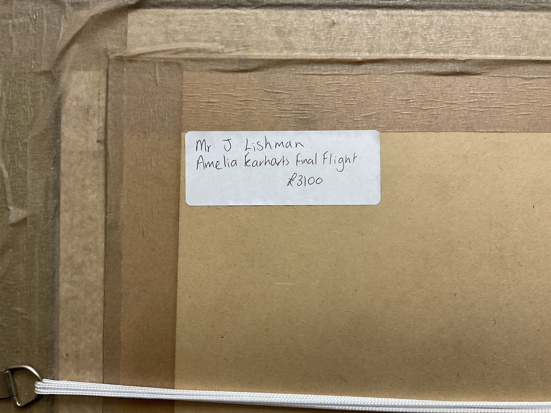 James Lishman | 'Amelia Earhart's Final Flight' | MutualArt