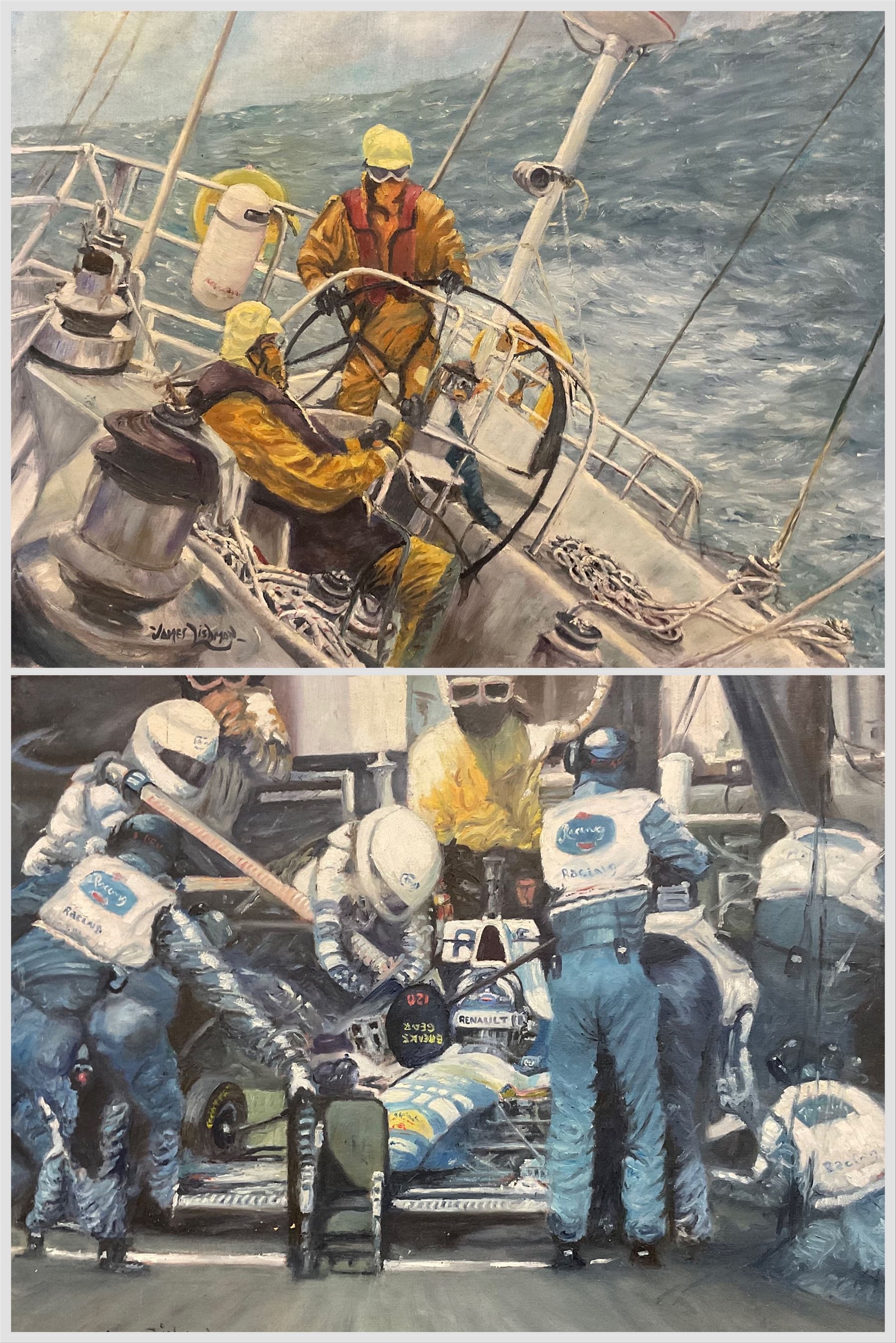 James Lishman | 'Pit Stop - Damon Hill World Formula 1 Champion 1996 ...