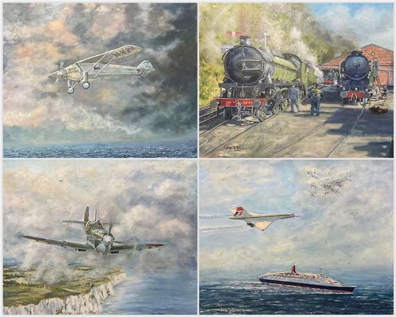 James Lishman | Collection of James Lishman (British 1931-2024) oils ...