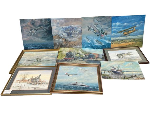James Lishman | Collection of James Lishman (British 1931-2024) oils ...