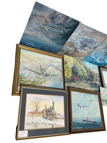 James Lishman | Collection of James Lishman (British 1931-2024) oils ...