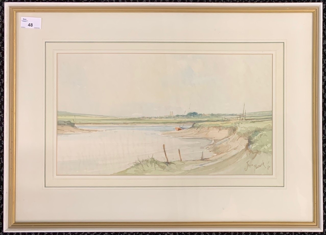 Jason Partner | 'Morston from the Creek' (80) | MutualArt