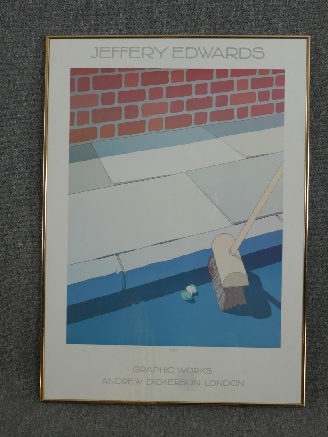 Jeffery Edwards | A framed and glazed poster | MutualArt
