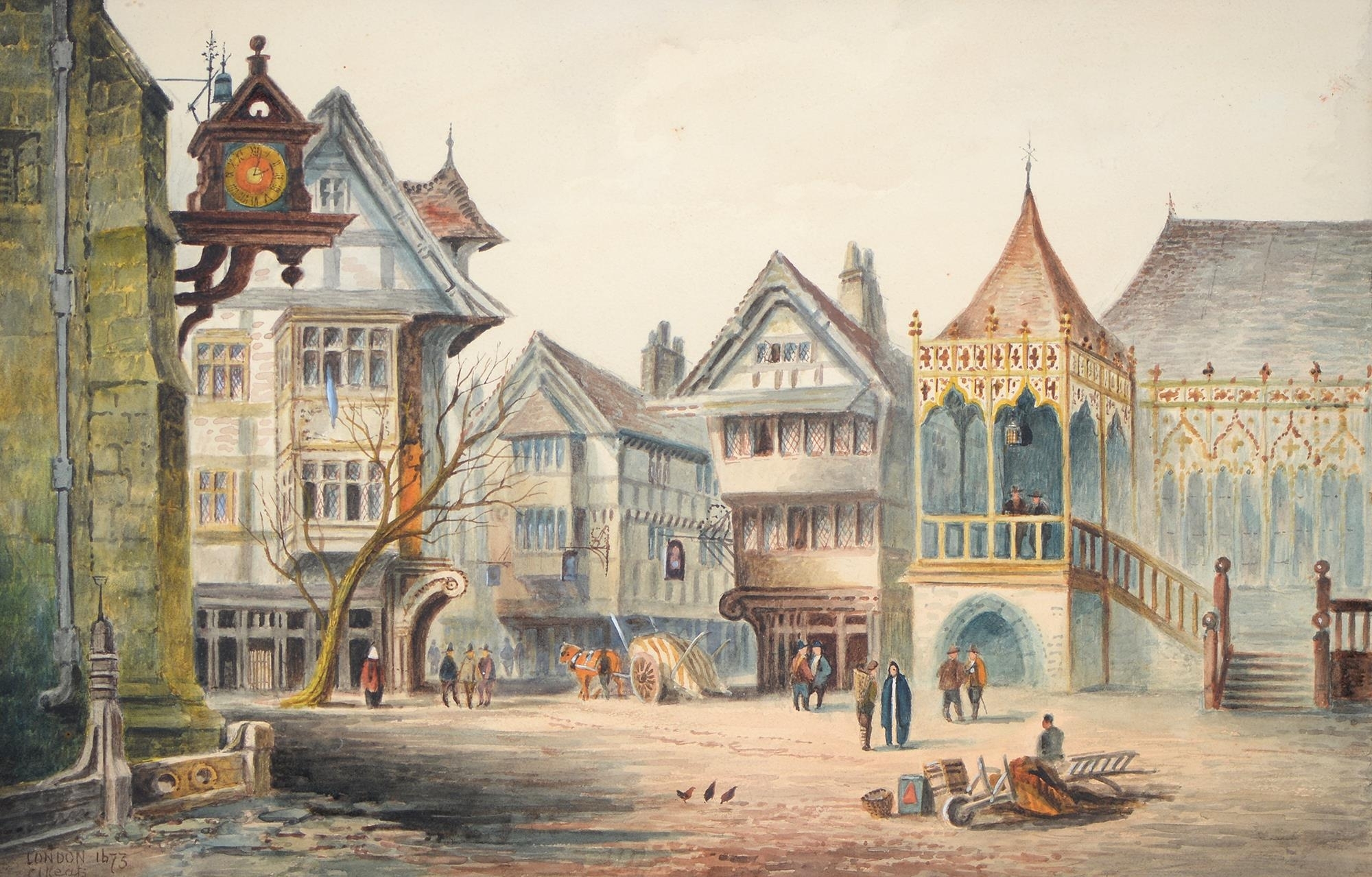 Charles James Keats | View of London in 1673 (Circa 1900) | MutualArt