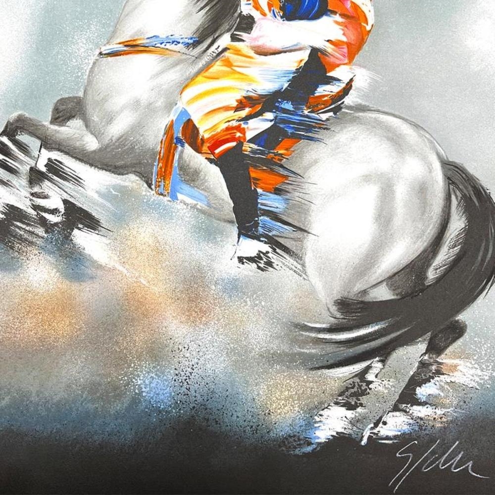 Victor Spahn | Bonaparte framed limited edition lithograph | MutualArt