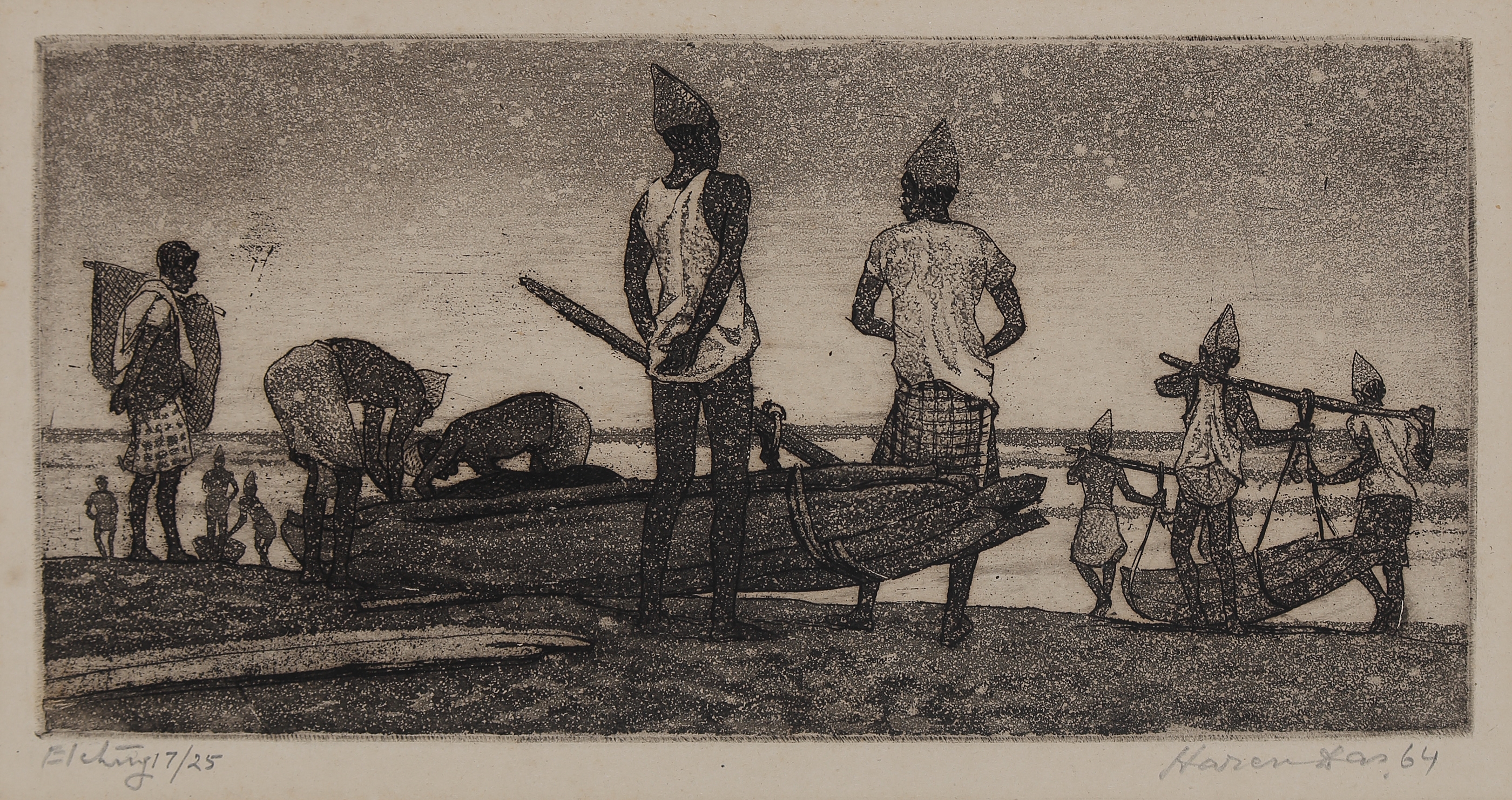 Haren Das | End of the Toil (1964) | MutualArt