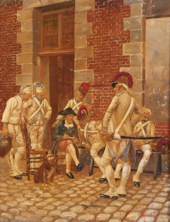 Jean-Louis-Ernest Meissonier | 19C French Soldier Painting aft ...