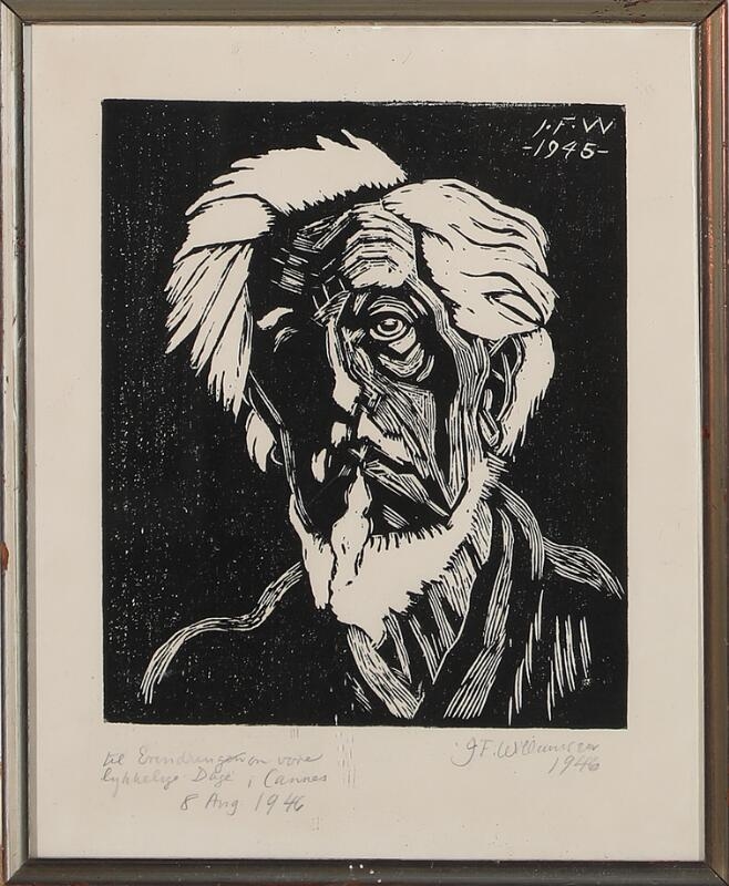Jens Ferdinand Willumsen | Self portrait | MutualArt