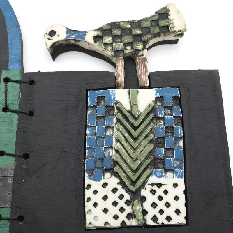 Niels Helledie | Triptych in teh shape of an altarpiece | MutualArt