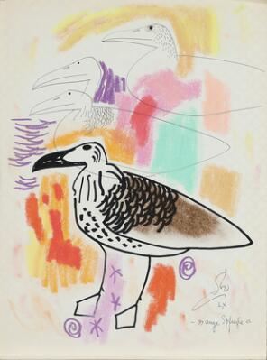 Aage Rudolf Hans Gitz-Johansen | Unge søfugle | MutualArt