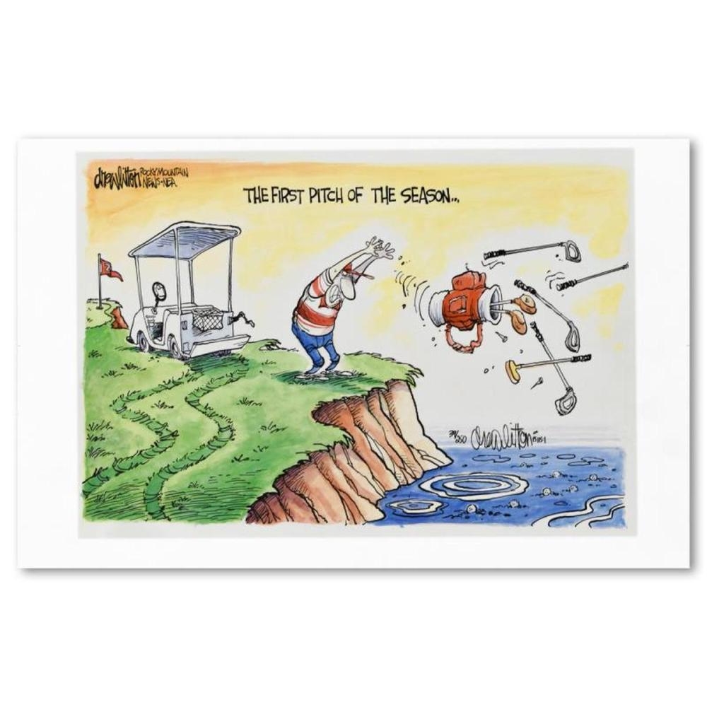 Drew Litton | The First Pitch of the Season | MutualArt