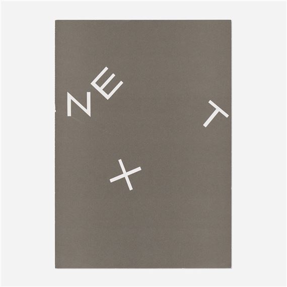 Paul Rand | NeXT logo presentation book (1986) | MutualArt