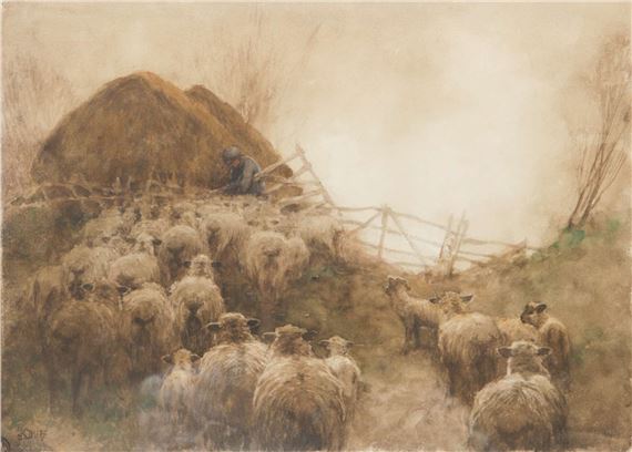 John Robert Keitley Duff | Schapenhoeder | MutualArt