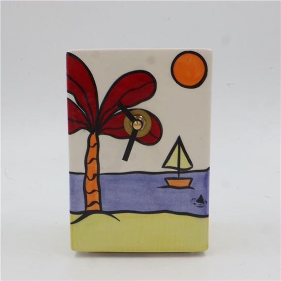 Lorna Bailey | Lorna Bailey clock in the Tropicana pattern, no cracks ...