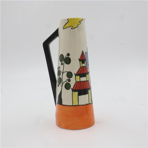 Lorna Bailey | Lorna Bailey jug in the Pagoda Garden pattern, no cracks ...