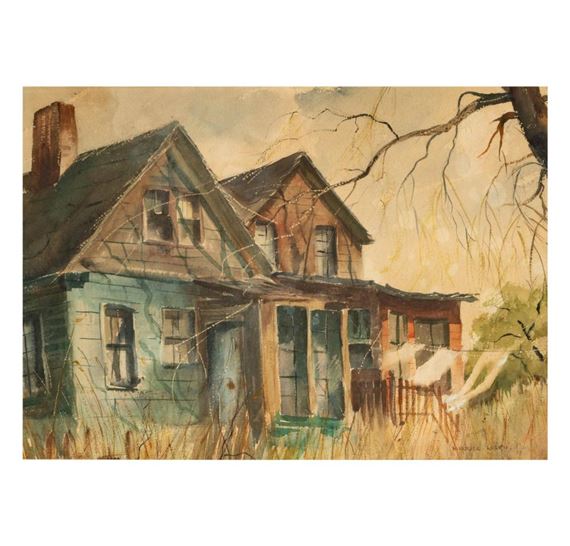 Maurice Logan | Old Farmhouse (1886 - 1977) | MutualArt