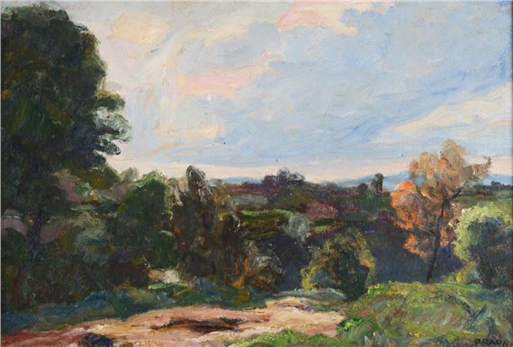 Carlo Prada | Paesaggio toscano, 1951 (1951) | MutualArt