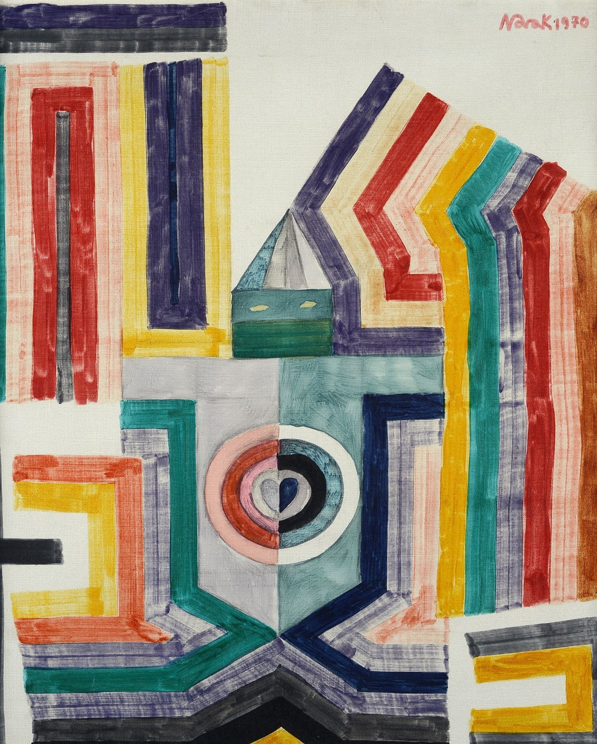 Gianni Novak | Arlecchino grigioverde, 1970 (1970) | MutualArt