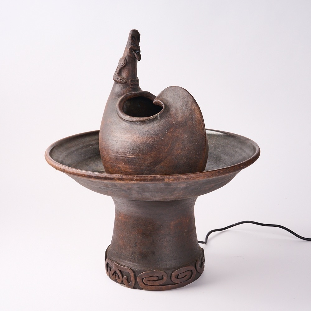 Ian Firth | A Rare Ian Firth Pottery Water Feature | MutualArt