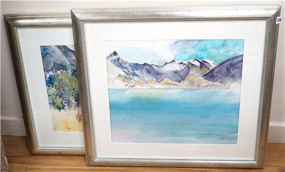Pauline Clough | Mountainous landscapes | MutualArt