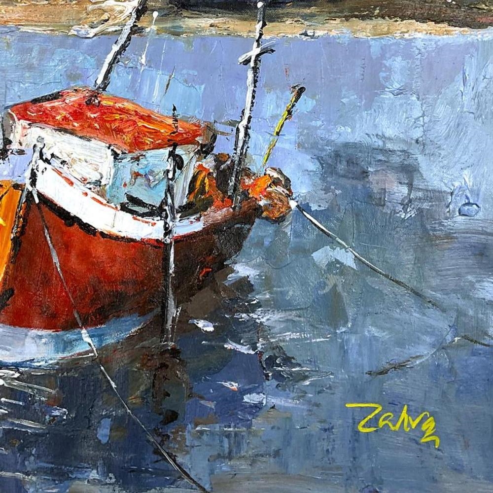 Zahra | Original Acrylic Painting on Canvas | MutualArt