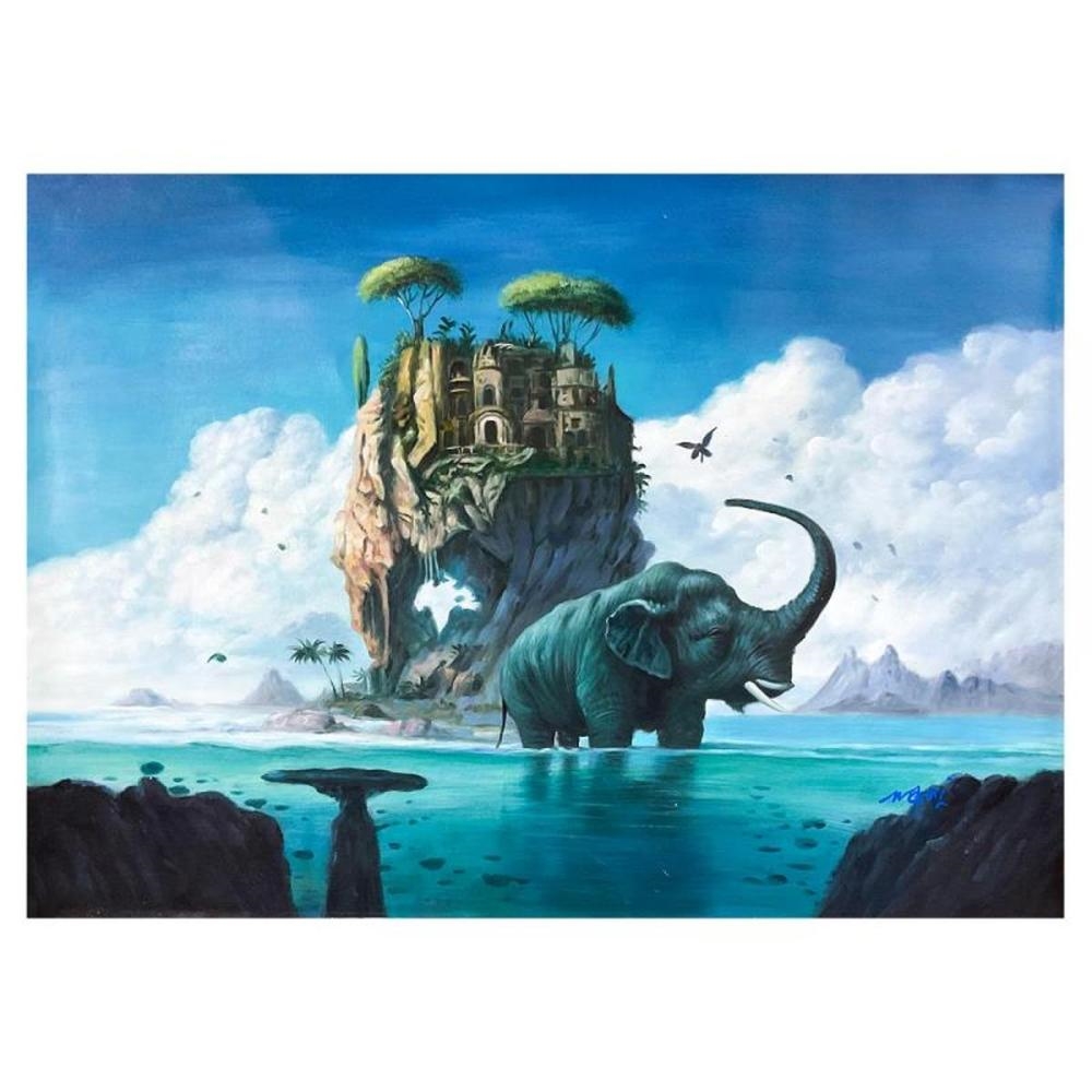 Mani | Mani, Original Acrylic Painting on Canvas (24 x 36), Hand Signed ...