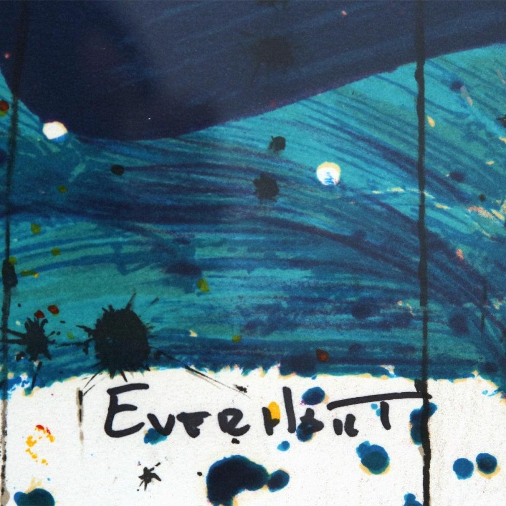 Tom Everhart | Tom Everhart- Hand Pulled Original Lithograph Ace Face ...