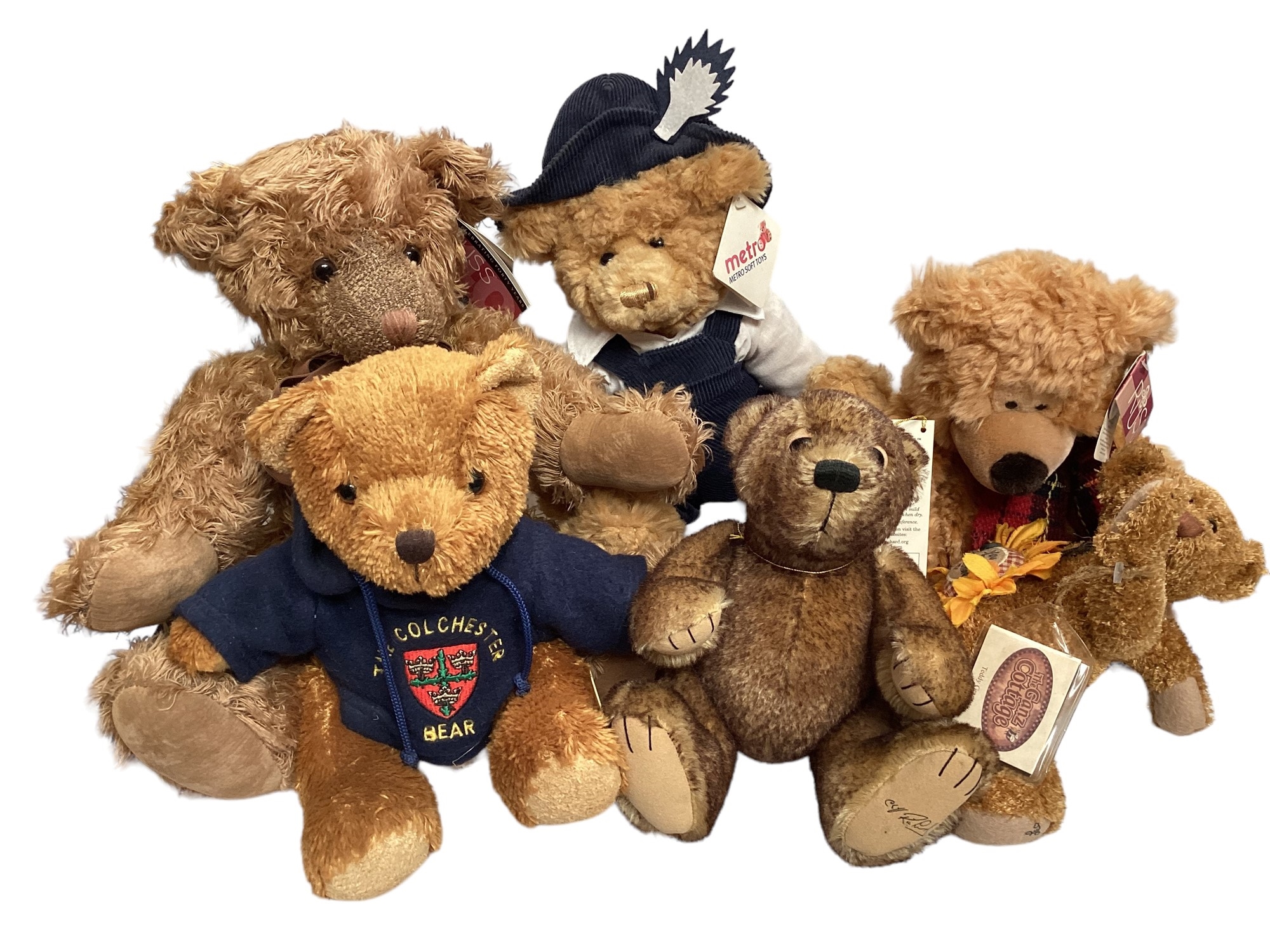 Concorde | Collection of various Bears including two Hermann bears The ...