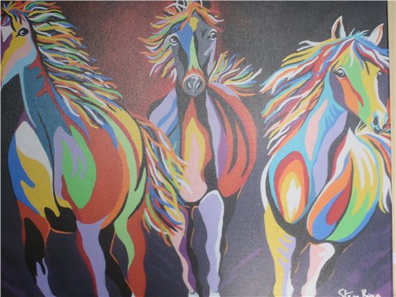 Steven Brown | Framed Canvas | MutualArt