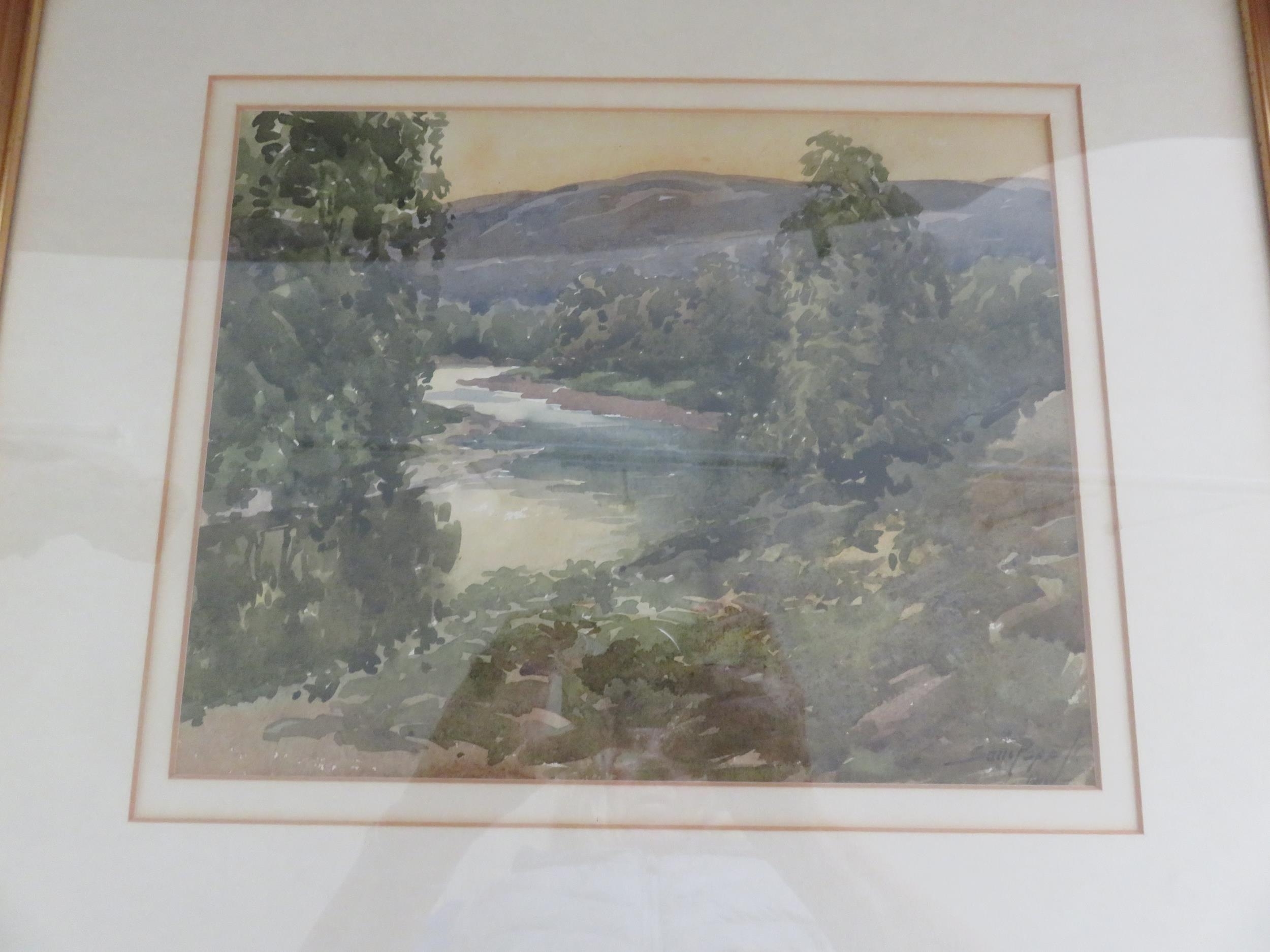 Sam Pope | Two Watercolours | MutualArt